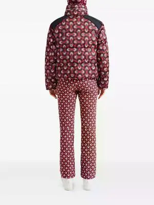 Fusalp Quilted Ski Jacket - Red