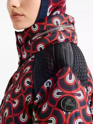Fusalp Quilted Ski Jacket - Red
