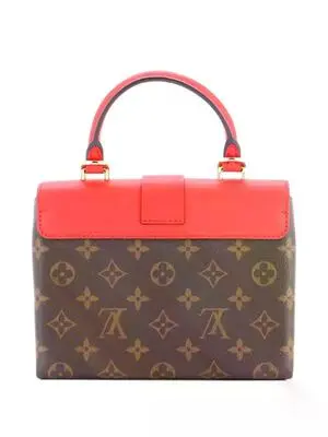 LOUIS VUITTON Locky Bb Satchel Handbag Monogram Canvas With Leather - Brown