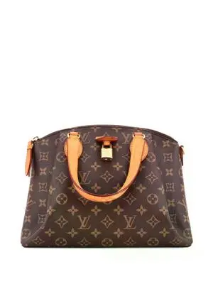 LOUIS VUITTON Monogram Canvas Satchel - Brown