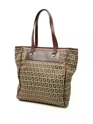 Fendi 2000-2010 Zucchino Canvas Tote Bag