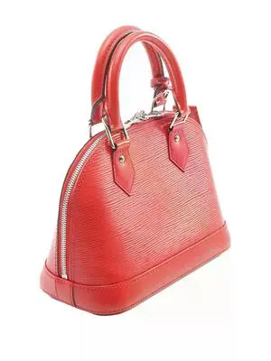 LOUIS VUITTON 2014 Epi Alma Bb Satchel - Red