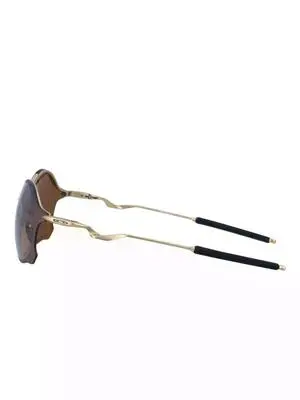 Oakley Round Titanium Sunglasses - Brown