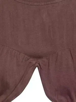 Jacquemus Tie-front Crop T-shirt - Brown