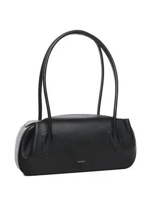 Yuzefi Mini Oyster Leather Shoulder Bag - Black
