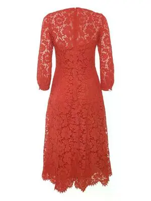 Valentino Garavani Corded-lace Midi Dress