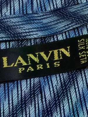 LANVIN Patterned Silk Tie
