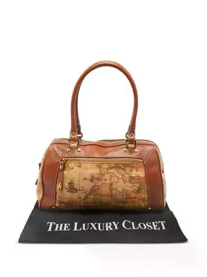 ALVIERO MARTINI 1° CLASSE Alviero Martini 1st Classe Map Print Top Handle Bag