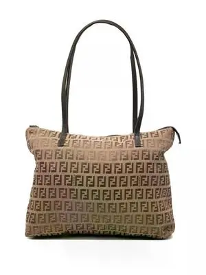 Fendi 2000-2010 Zucchino Canvas Tote Bag