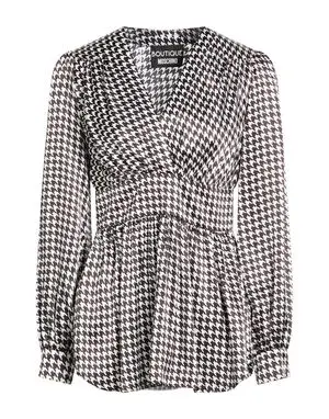 Moschino Viscose And Silk Peplum Top