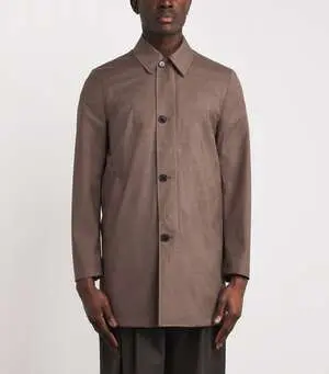 Paul Smith Wool Gilet-lined Mac Coat