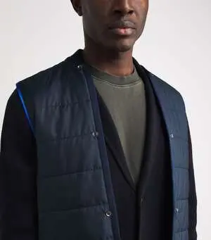 Paul Smith Wool Gilet-lined Mac Coat