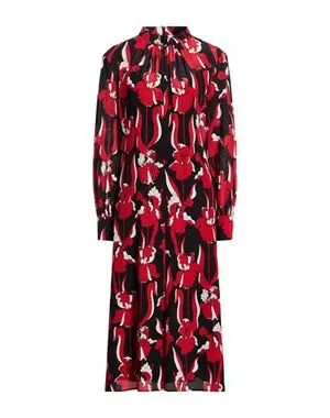 Moschino Floral-print Silk Midi Dress