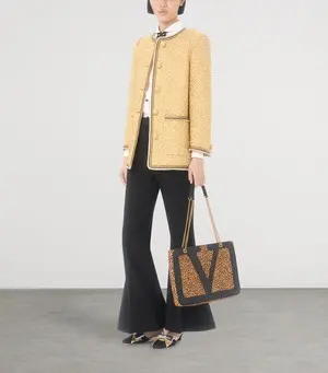 Valentino Garavani Medium Viva Superstar Tote Bag - Brown