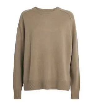Soft Goat Crew Neck Knitwear For Women