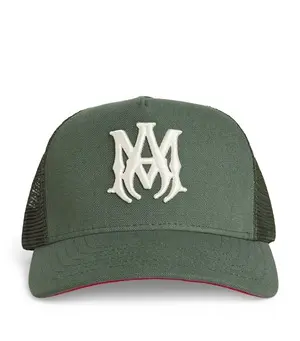 Amiri Ma Trucker Hat - Green