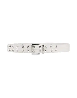 GANNI Belt With Logo Buckle