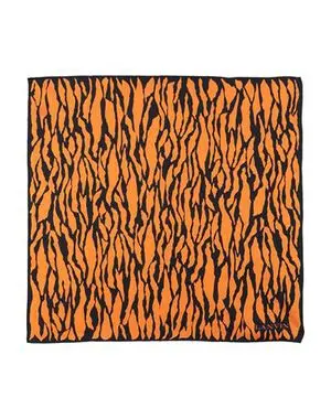 LANVIN Woman Scarf Tomato Red Size - Silk Orange