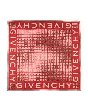 Givenchy Scarf Silk - Tomato Red