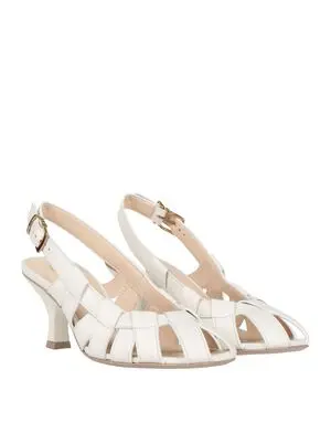 TOD'S Leather Sandals - White