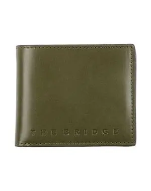 THE BRIDGE Wallet Military Cow Leather - Green