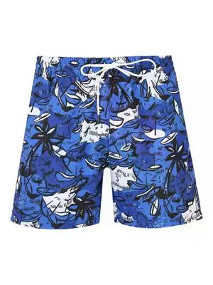Hugo Willow Print Cycling Shorts