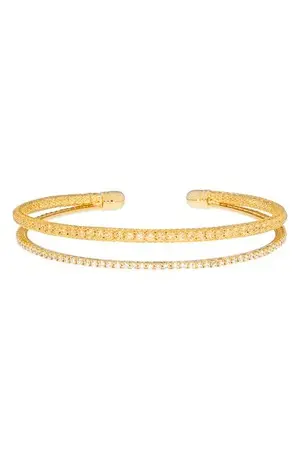 MARLYN SCHIFF Kate Cuff Bracelet - Gold