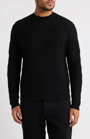 Emporio Armani Ribbed Sweaters For Men
