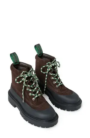 LOEFFLER RANDALL Remy Cap-toe Hiking Boots
