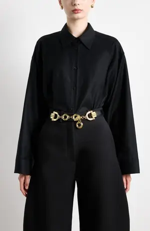 DEHANCHE Elysée Chain And Leather Belt