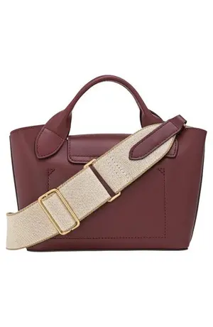 Longchamp Pure Timeless Leather Crossbody Bag