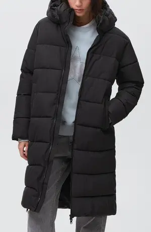 Mango Hooded Outerwear For Women