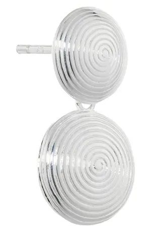 LIÉ STUDIO The Rita Drop Earrings - Silver