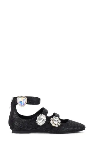 Kurt Geiger Ankle Strap Ballet Flats