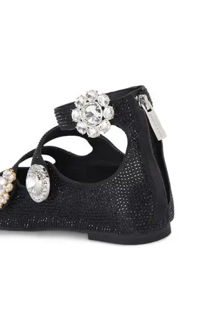 Kurt Geiger Ankle Strap Ballet Flats