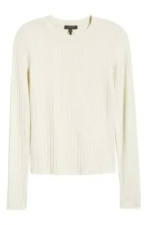 Rag & Bone Natalia Slim Fit Rib Top