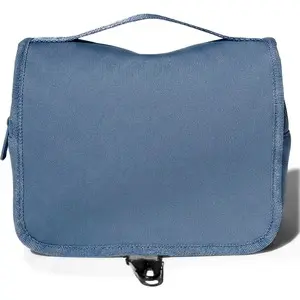 POP UPS BRAND Neoprene Water-Resistant Hanging Toiletry Case Blue