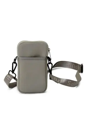 POP UPS BRAND Water Resistant Phone Crossbody Bag - Taupe
