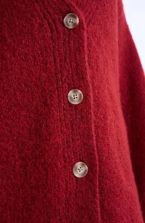 Topshop Easy V-neck Longline Cardigan