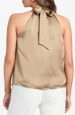 MARCIANO Elisa Sleeveless Silk Top