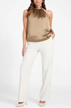 MARCIANO Elisa Sleeveless Silk Top