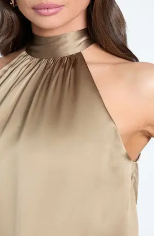 MARCIANO Elisa Sleeveless Silk Top