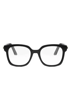 Dior Square Optical Glasses - Shiny Black