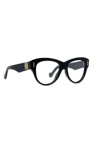 Loewe Anagram 52mm Round Optical Glasses