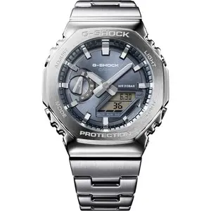 G-Shock G-steel Ana-digi Bracelet Watch - Silver