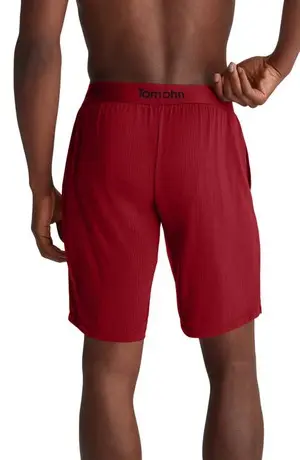 Tommy John Second Skin Luxe Tripe Pajama Shorts