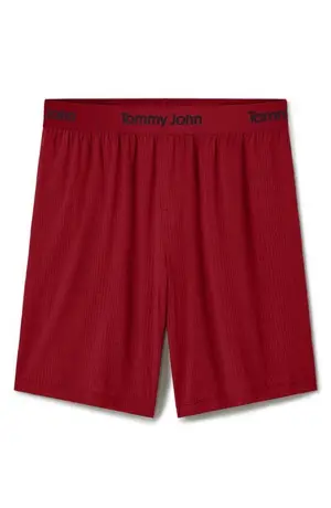 Tommy John Second Skin Luxe Tripe Pajama Shorts