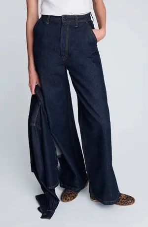 KENNETH COLE Wide Leg Trouser Jeans
