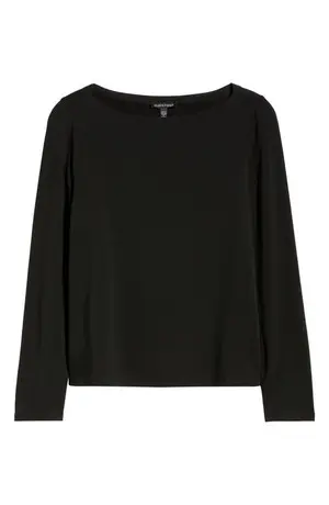 Eileen Fisher Bateau Neck Top