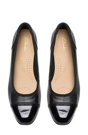 Clarks Krystine May Cap Toe Pump
